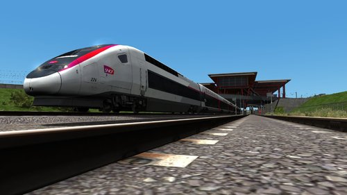 Scenario - Trajet TGV Duplex Carmillon de Marseille St-Charles à Lyon ...