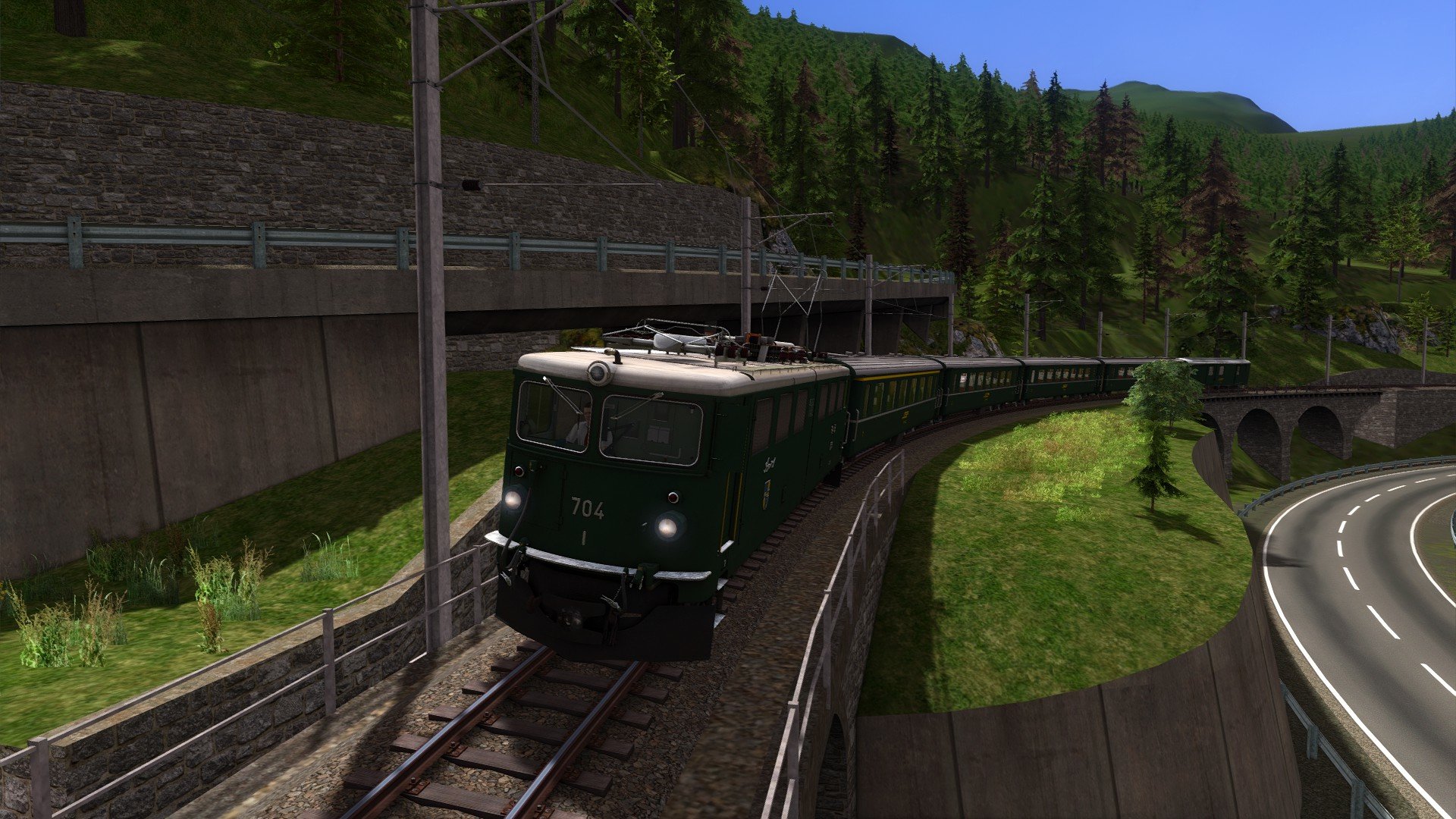 RhB Enhancement Pack 05 - Photos France Simu - Train Simulator - RW Central