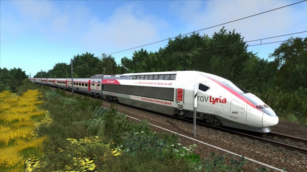 [Repain WIP] Motrice Tgv Lyria - Matériel Roulant - RW Central