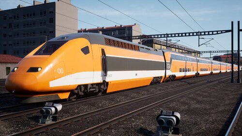 TGV SE Orange (Patrick monte d'un étage) - Liveries - RW Central