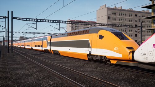 TGV SE Orange (Patrick monte d'un étage) - Liveries - RW Central
