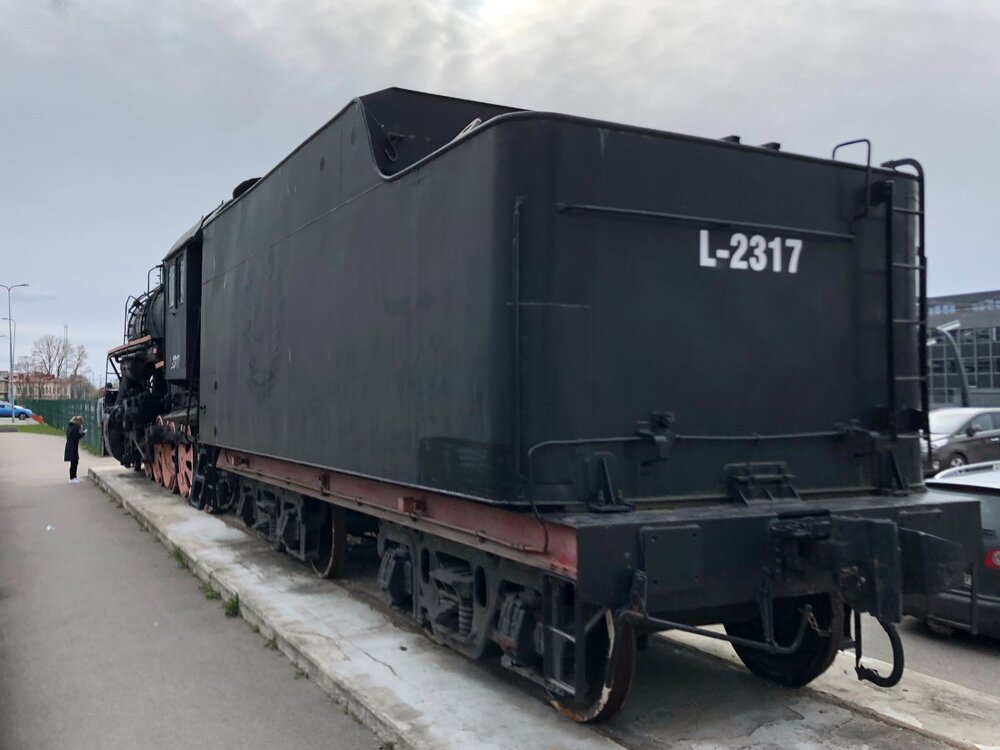Une magnifique locomotive soviétique de classe L en ESTONIE - Le Monde ...