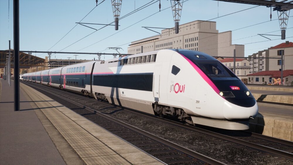 Ma livrée TGV INOUI sur TSW3 faite sur PS4 - Discussions - RW Central