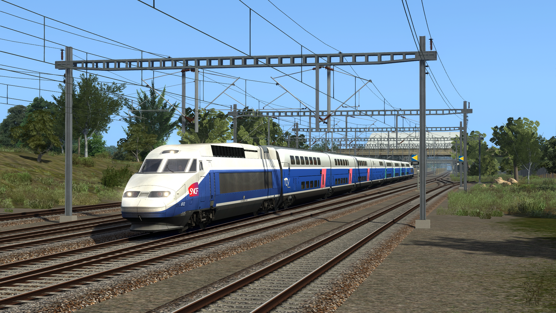 TGV 6801 Lyon Part Dieu - Nice Ville - France - RW Central