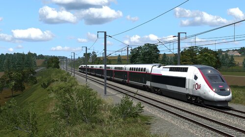 Repaint - TGV Duplex E French Berry (Océane Like) - Repaints/Reskins ...
