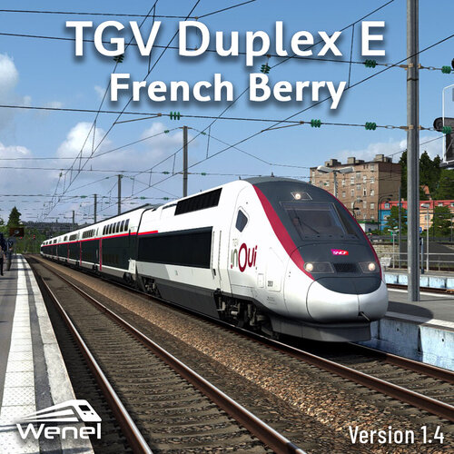Repaint - TGV Duplex E French Berry (Océane Like) - Repaints/Reskins ...